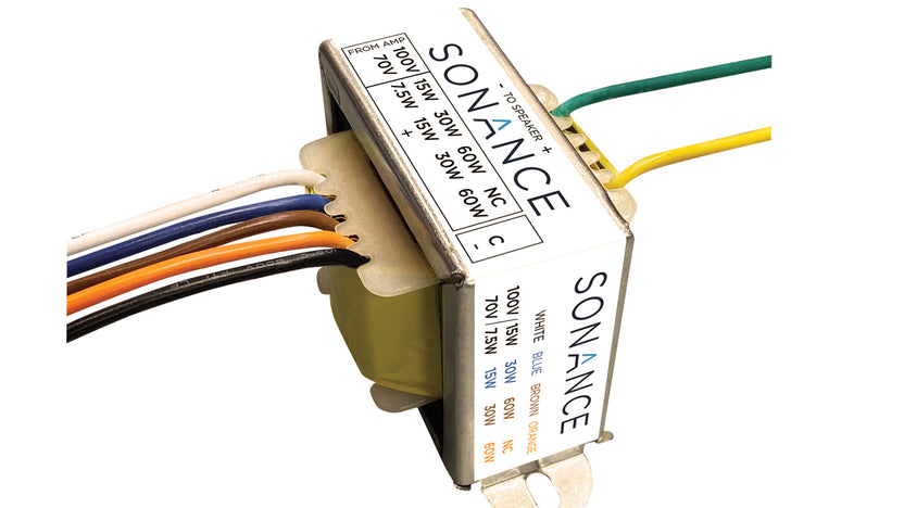 70v 100v Transformer – Sonance Site